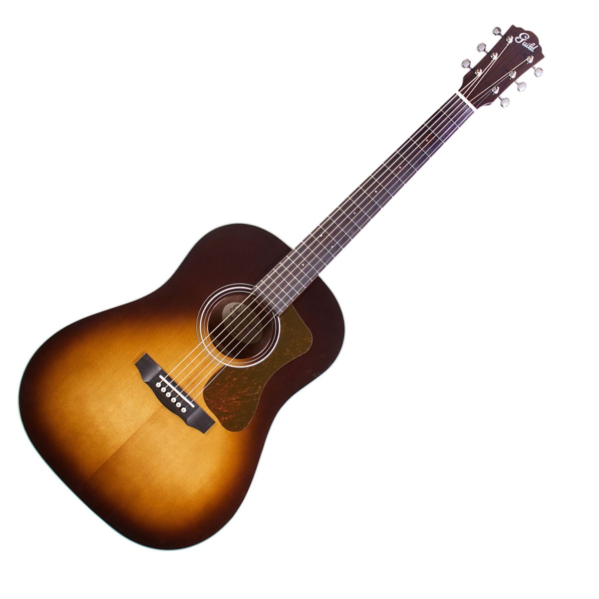 Guild DS-240 Memoir Slope Shoulder Acoustic, Vintage Sunburst Gloss ...