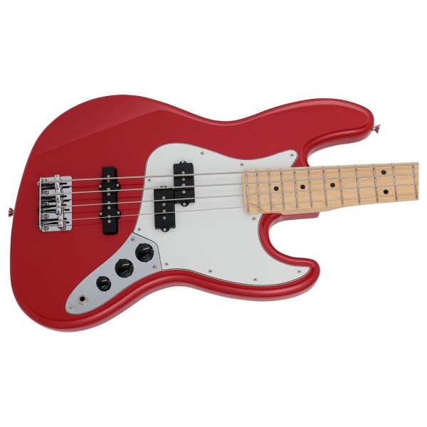 Fender Made in Japan Hybrid II Jazz Bass Maple Neck Modena Red at ...