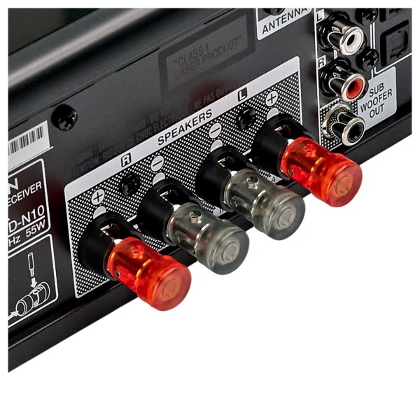 Denon CEOL RCD-N10 Network CD Music System, Gloss Black at AV.com