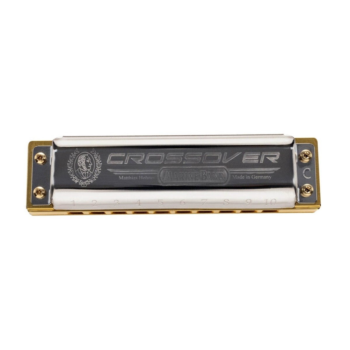 Hohner Marine Band Crossover Harmonica, F | Gear4music