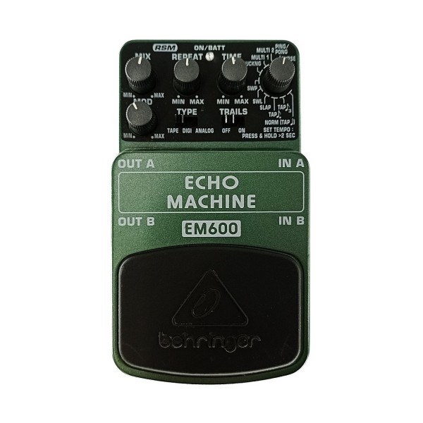 Behringer EM600 Echo Machine Pedal - Secondhand at Gear4music