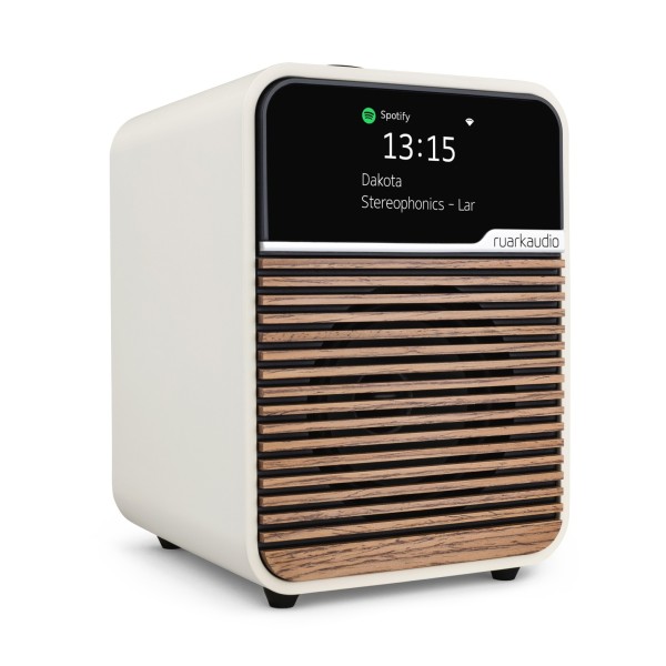 Ruark Audio R1S Smart Radio, Light Cream at AV.com