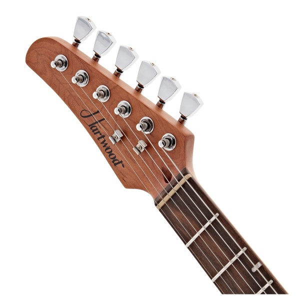 Hartwood Drifter Left Handed Electric Guitar, Green at Gear4music