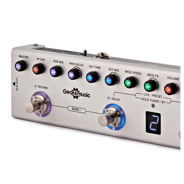 Guitar Multi Effects Pedal by Gear4music at Gear4music