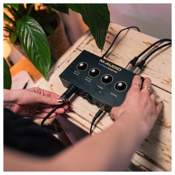 M-Audio M-Track Duo HD 2-Channel Interface at Gear4music