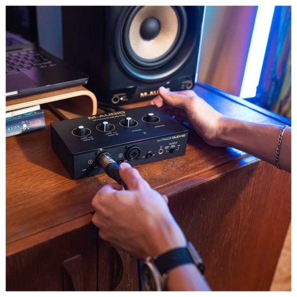 M-Audio M-Track Duo HD 2-Channel Interface at Gear4music