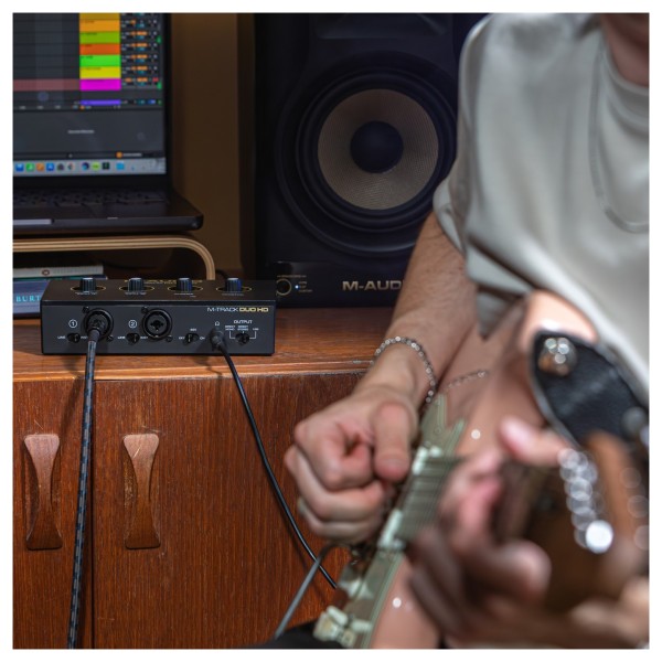 M-Audio M-Track Duo HD 2-Channel Interface at Gear4music