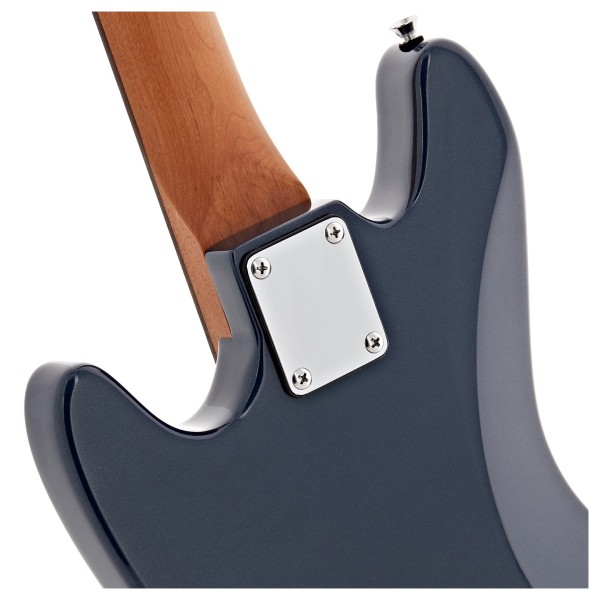 Hartwood Delta Bass Guitar, Metallic Blue at Gear4music