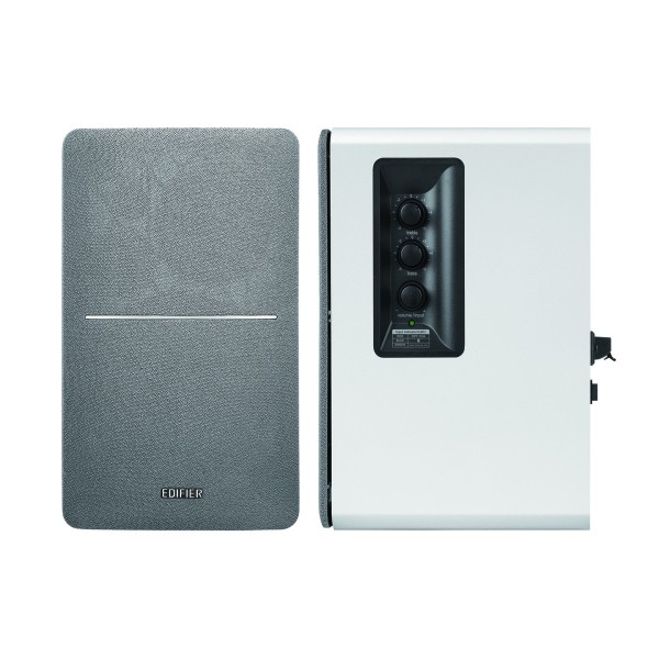 Edifier R1280DB Active Bluetooth Bookshelf Speakers (Pair), White at AV.com
