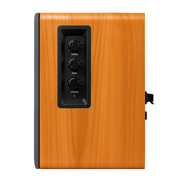 Edifier R1280T Active Bookshelf Speakers (Pair), Brown at AV.com