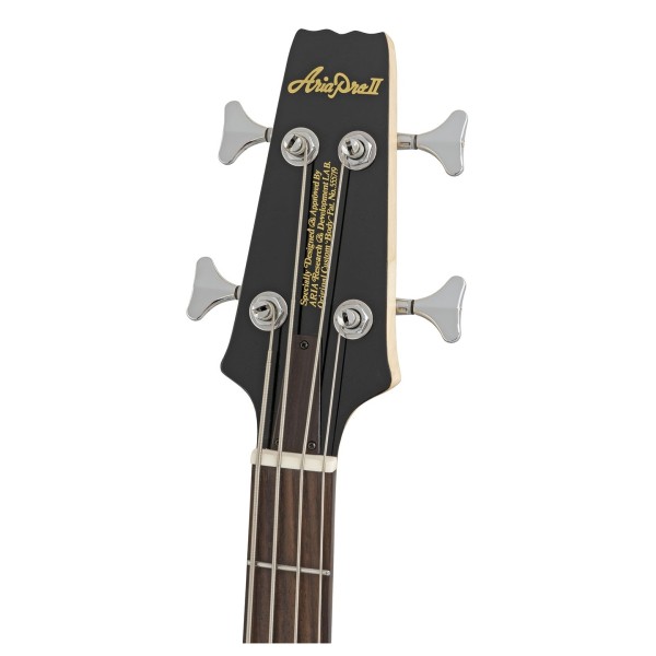 Aria SB-One Electric Bass Guitar, Black at Gear4music