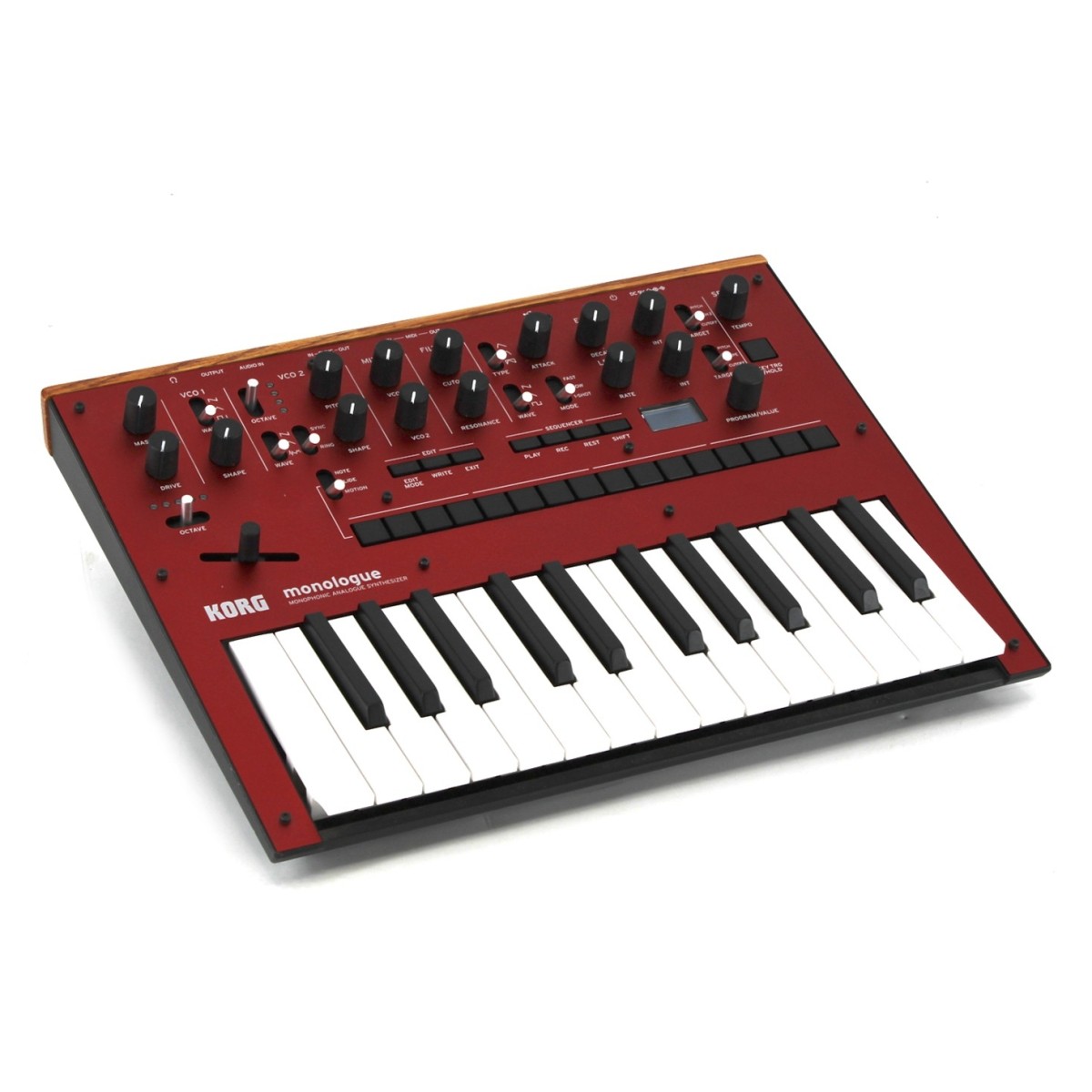Korg Monologue Analogue Synthesizer, Red - Secondhand | Gear4music