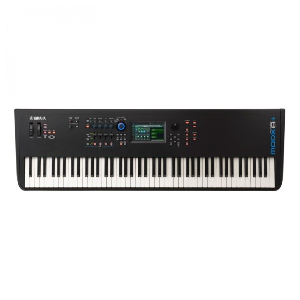 Yamaha MODX8 Plus Synthesizer with Graded Hammer Action Package at ...