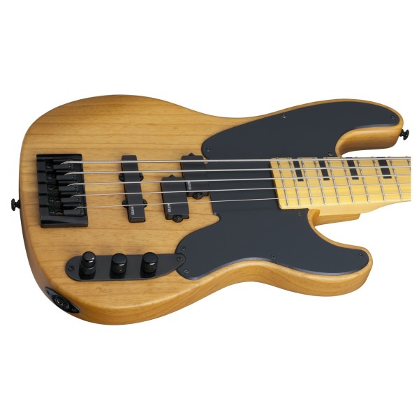 Schecter Model-T Session-5 Bass Guitar, Aged Natural Satin - Nearly New ...