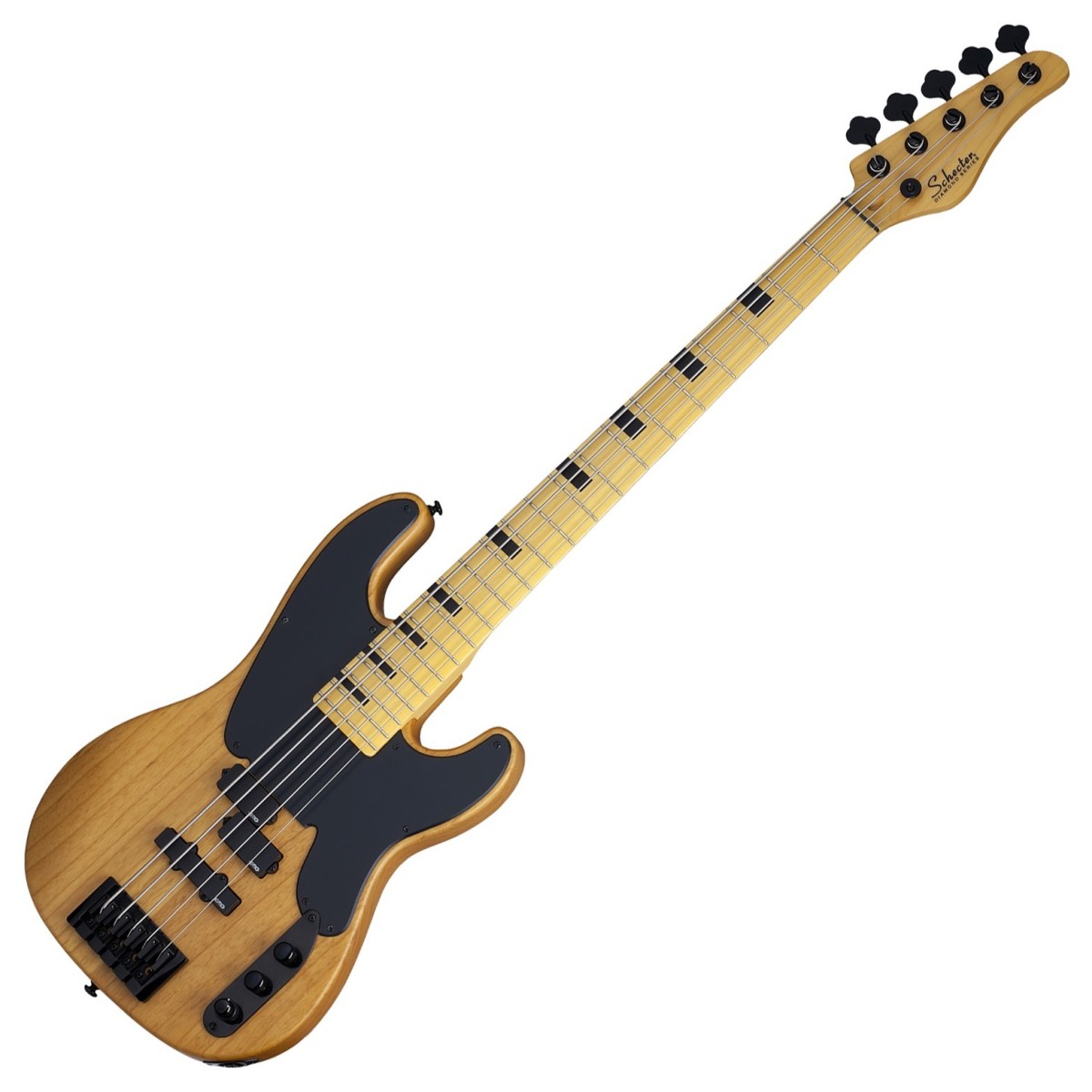Schecter Model-T Session-5 Bass Guitar, Aged Natural Satin - Nearly New ...