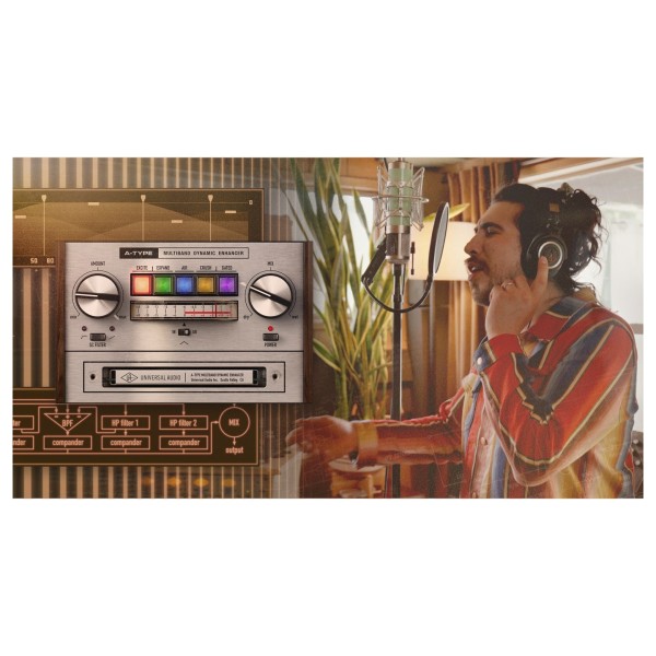 Universal Audio A-Type Multiband Dynamic Enhancer at Gear4music