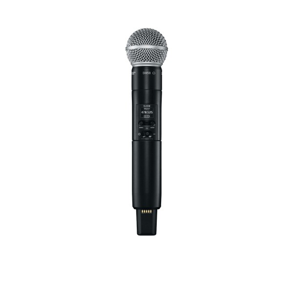 Shure SLXD24D/SM58-K59 Dual Wireless Handheld Microphone System ...
