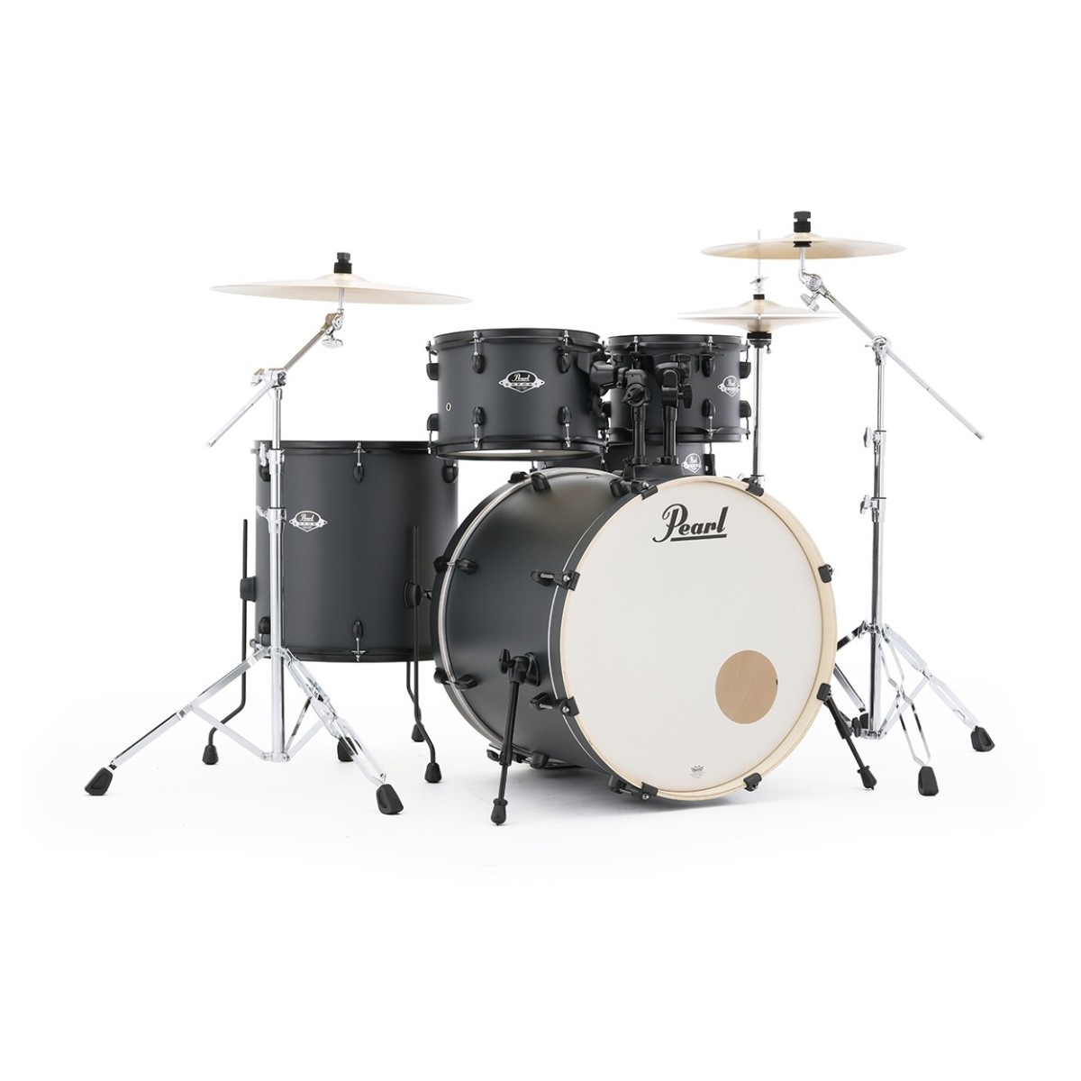Pearl Export Limited Edition 22'' 5pc USA Fusion Drum Kit, Graphite ...