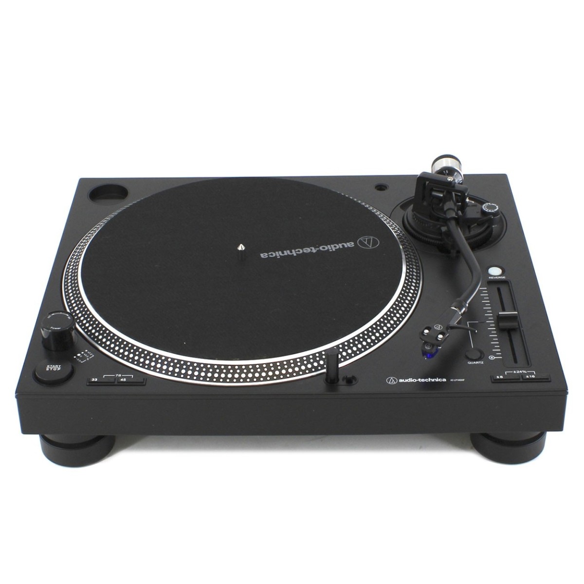 Audio Technica AT-LP140XP Tracción Directa Tocadiscos de DJ, Negro ...