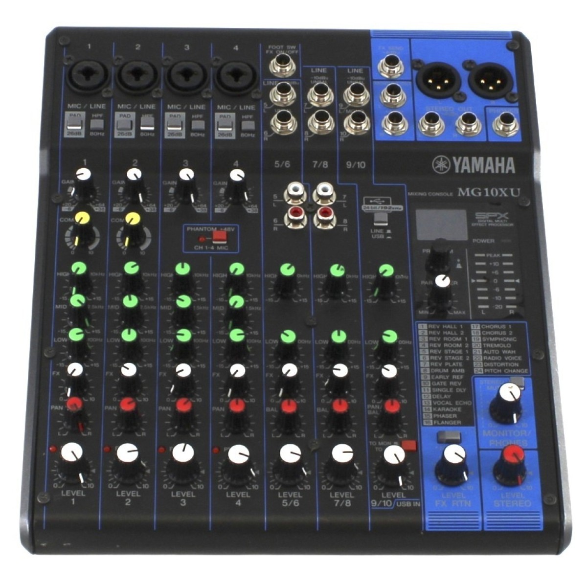 Yamaha MG10XU Analog USB Mixer - Secondhand at Gear4music