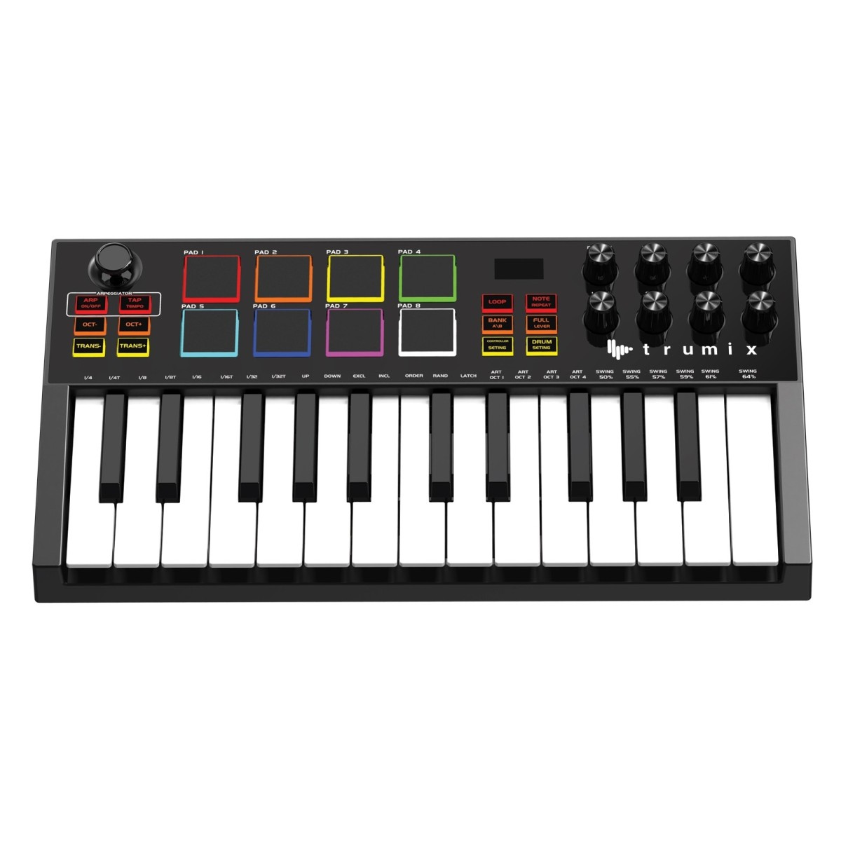 Trumix MC-25BT MIDI Keyboard Controller at Gear4music