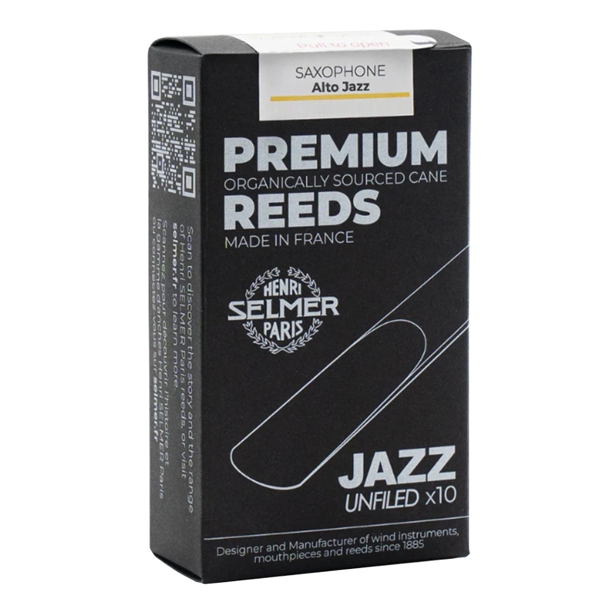 Selmer Paris Jazz Alto Saxophone Reeds, 3.5 (10 Pack) at Gear4music