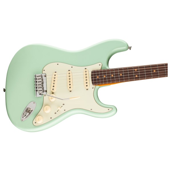 Fender American Ultra Luxe Vintage '60s Stratocaster RW, Surf Green at ...