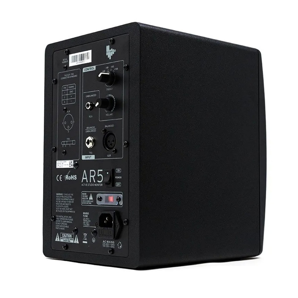 Trumix AR5 Active Studio Monitor, Black at Gear4music