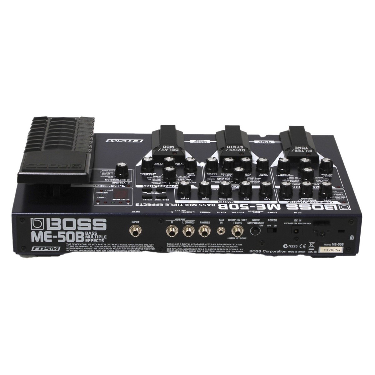 Boss ME-50B Bass Effects Processor - Secondhand | Gear4music