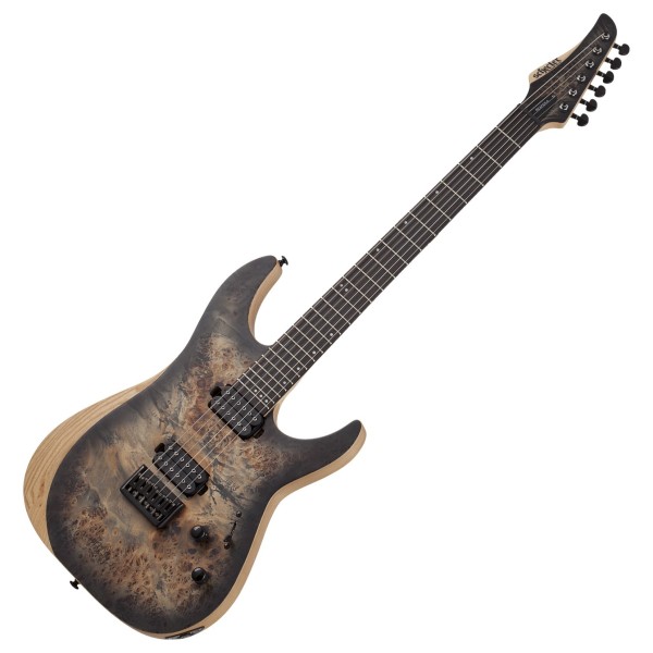 Schecter Reaper-6, Satin Charcoal Burst - Ex Demo at Gear4music