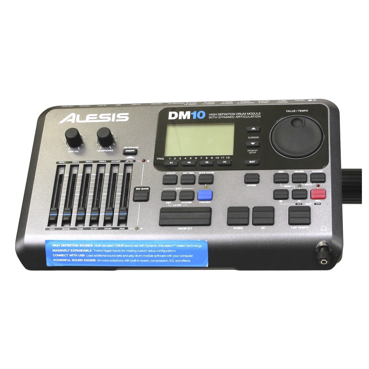 Alesis DM10 Studio Kit Mesh Digital Drum Kit - Secondhand | Gear4music