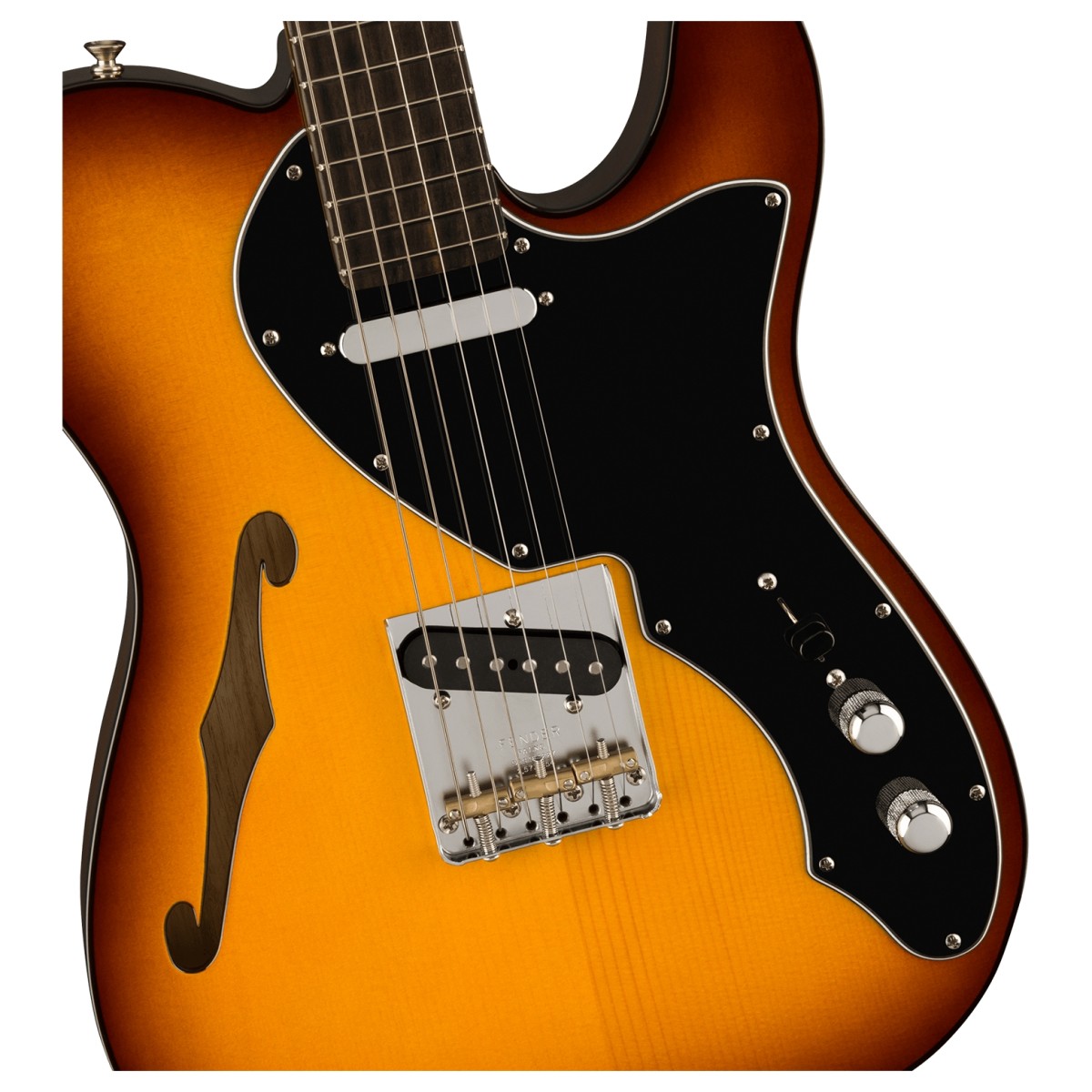 Fender Limited Edition Suona Telecaster Thinline Ebony Diapasón Violin ...