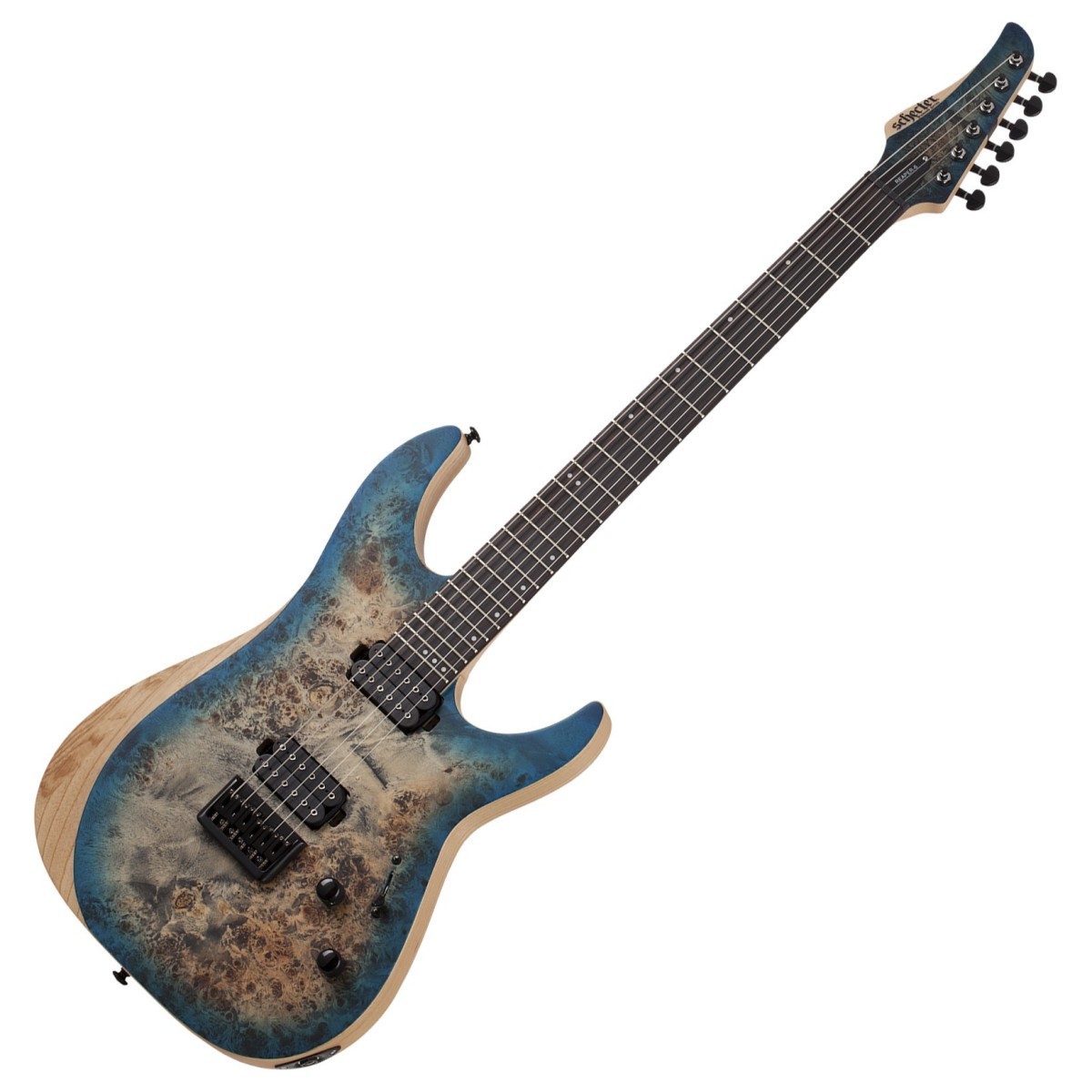 Schecter Reaper-6, Satin Sky Burst - Ex Demo at Gear4music