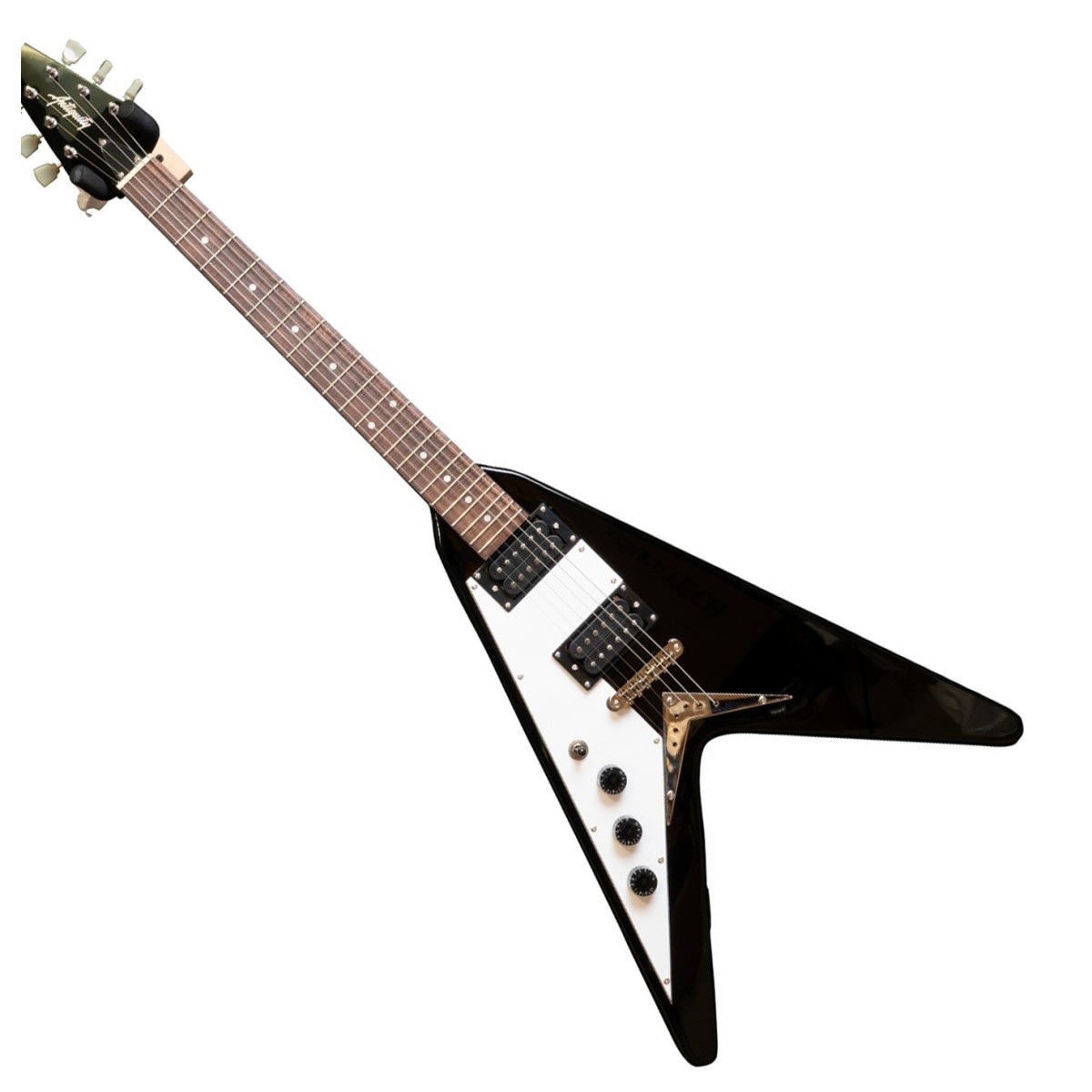 Antiquity Legends Left-handed Fv1-blk Black Electric Guitar - Ex Demo ...