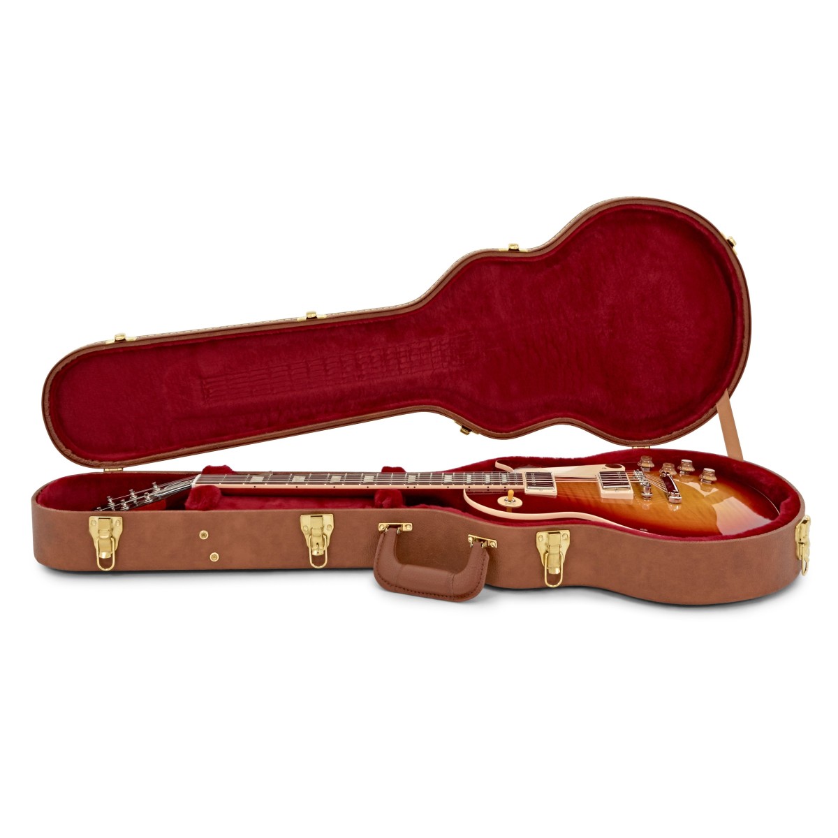 Gibson Les Paul Standard 50s Figured Top, Heritage Cherry Sunburst - Ex ...