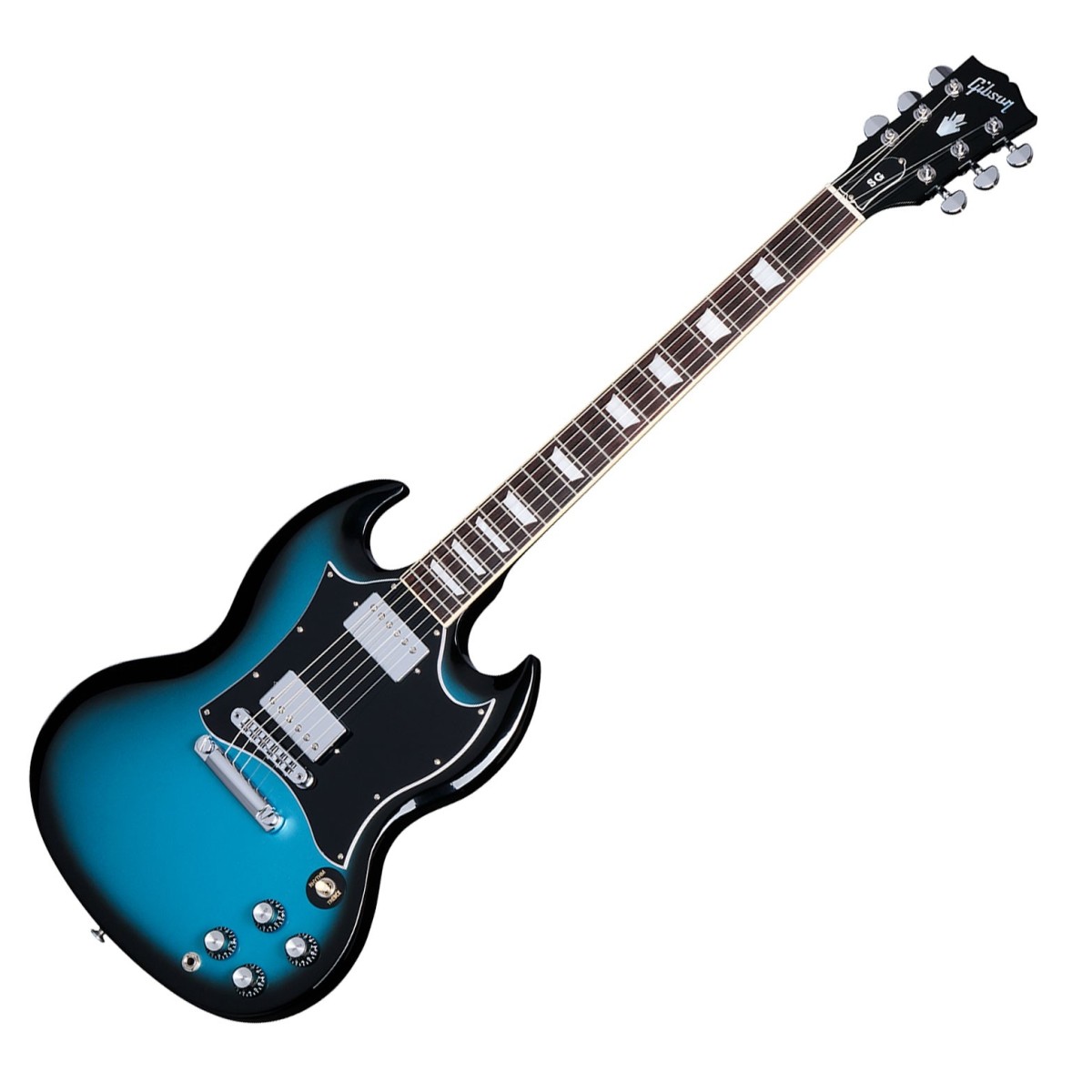Gibson SG Standard, Pelham Blue Burst - Ex Demo at Gear4music