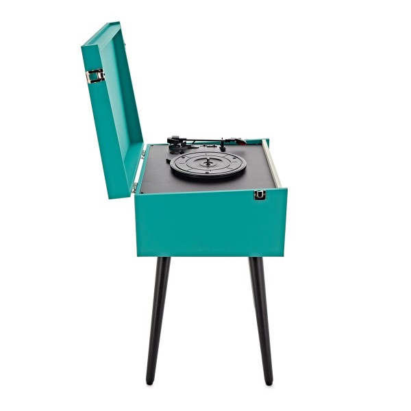 AVCOM Standing Turntable with Bluetooth, Green at Gear4music