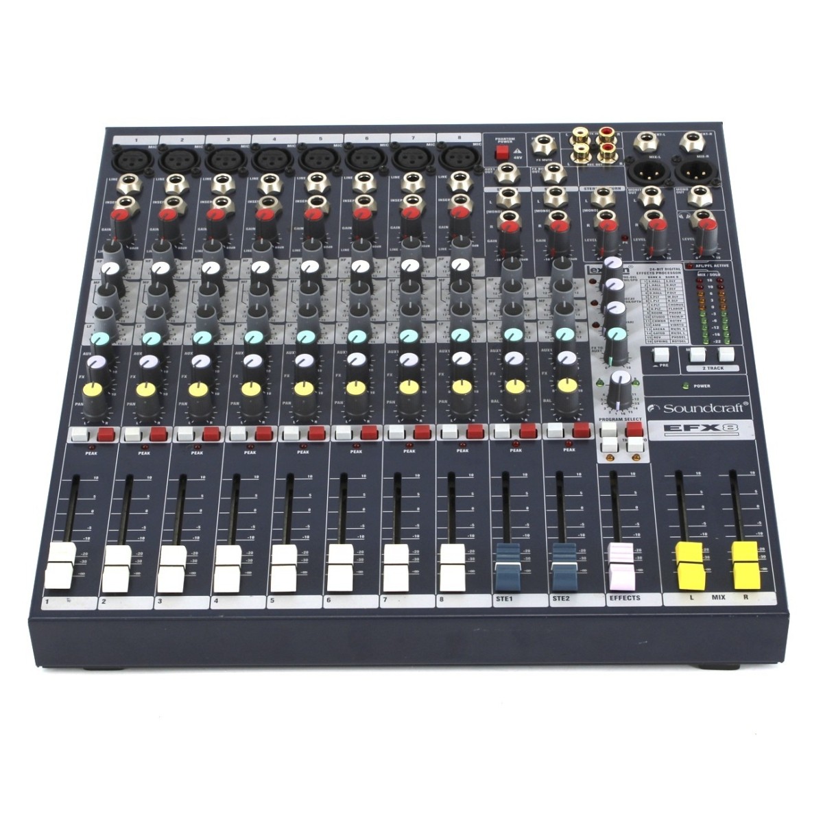 Soundcraft EFX8 Mixer with Lexicon FX - Secondhand na Gear4Music.com