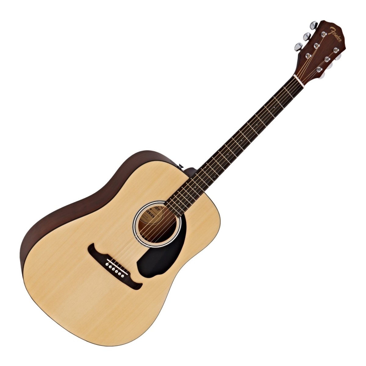Fender FA-125 Dreadnought Acoustic Guitar with Accessory Pack Builder ...