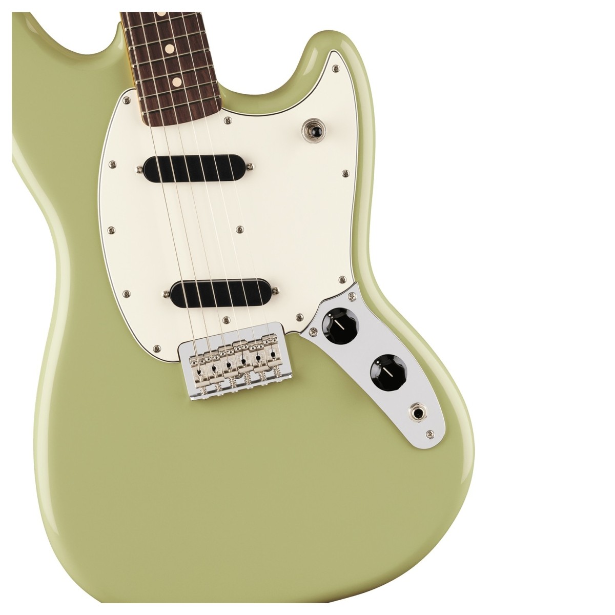 Fender Player II Mustang RW, Birch Green - Ex Demo at Gear4music