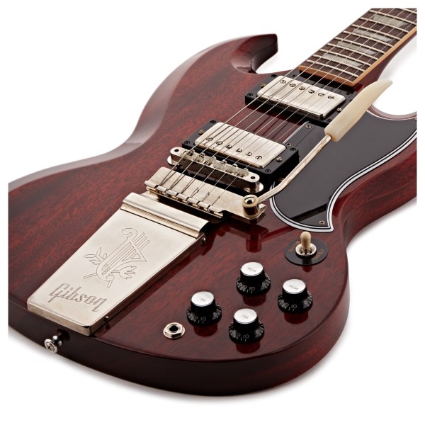 Gibson Custom 1964 SG Standard Reissue Maestro Vibrola VOS, Cherry Red ...