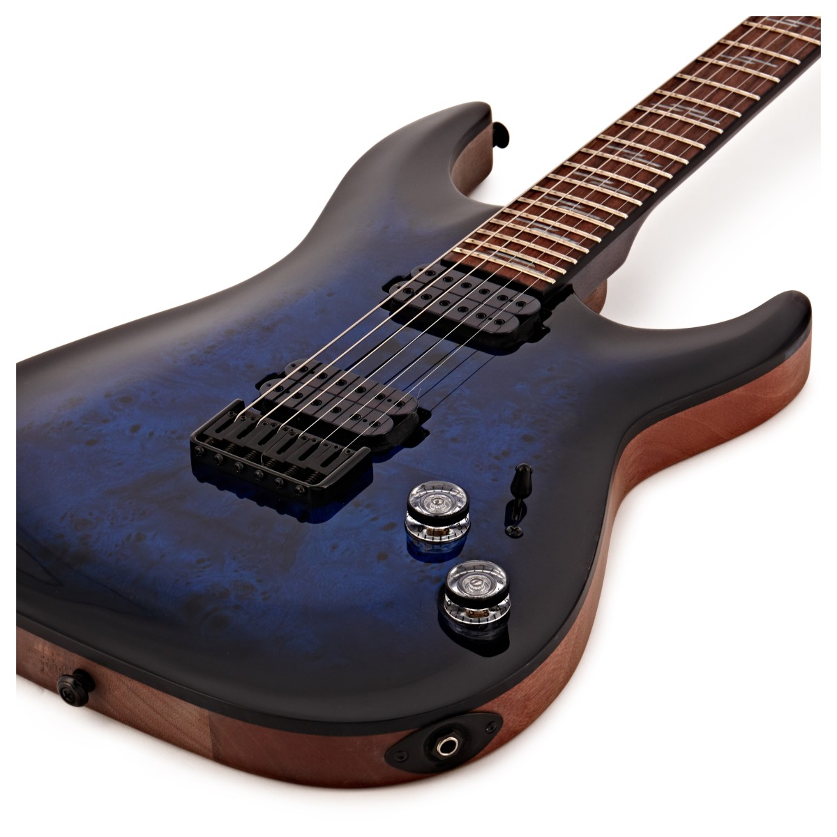 Schecter Omen Elite-6, See-Thru Blue Burst - Ex Demo at Gear4music