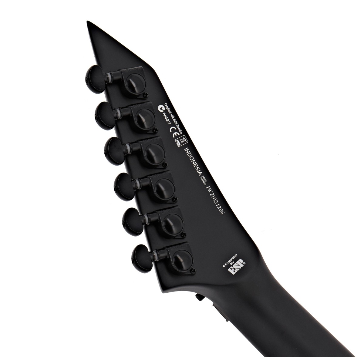 ESP LTD Arrow Black Metal, Black Satin - Ex Demo at Gear4music