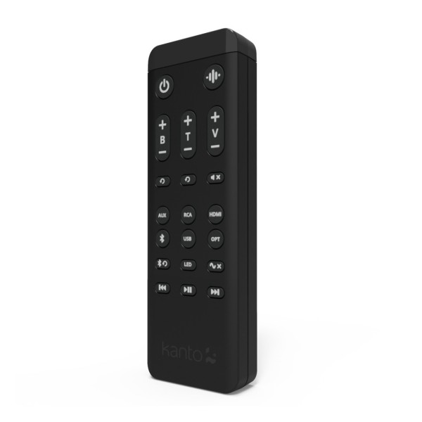 Kanto REN Aktivlautsprecher mit S6 Neigungswinkeln, Matte Black | AV.com