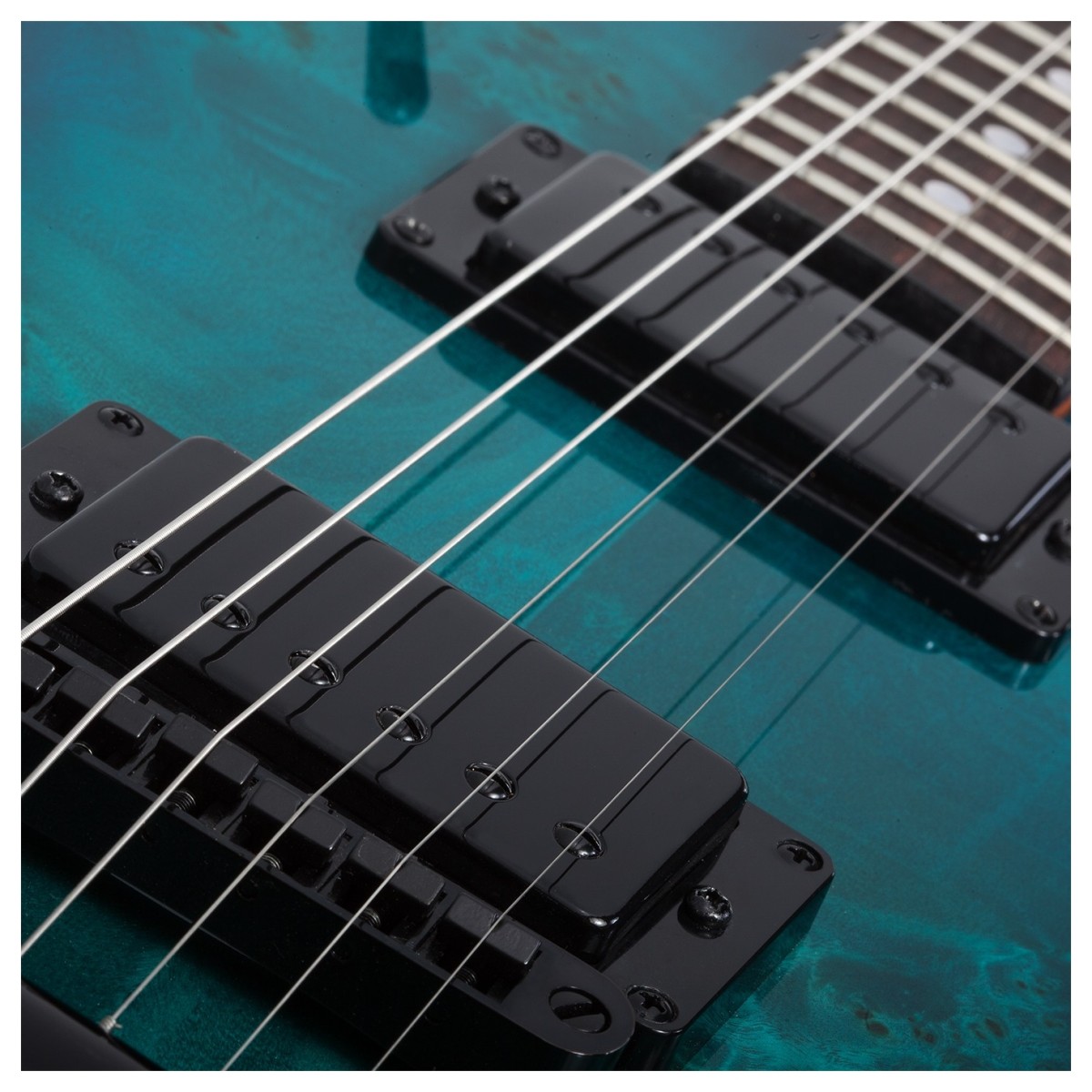 Schecter Solo-II Standard, Ocean Blue Burst - Nearly New at Gear4music