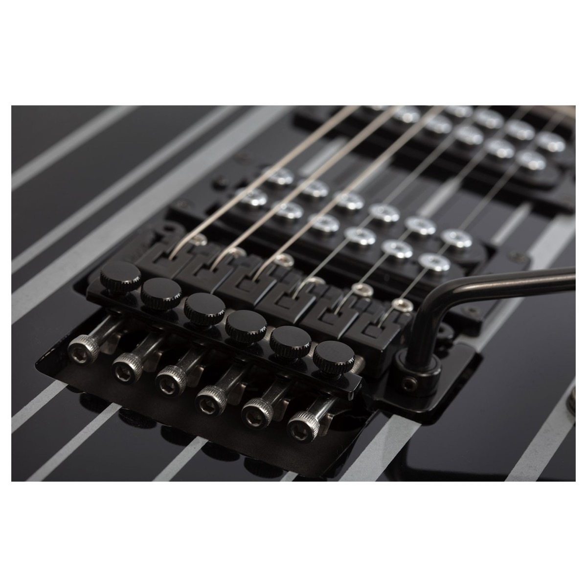 Schecter Synyster Gates Standard, Black w/ Silver Pinstripes - Ex Demo ...