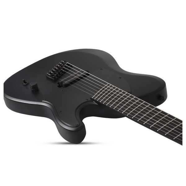 Schecter PT-7 MS Black Ops 7 String, Satin Black Open Pore - Ex Demo at ...