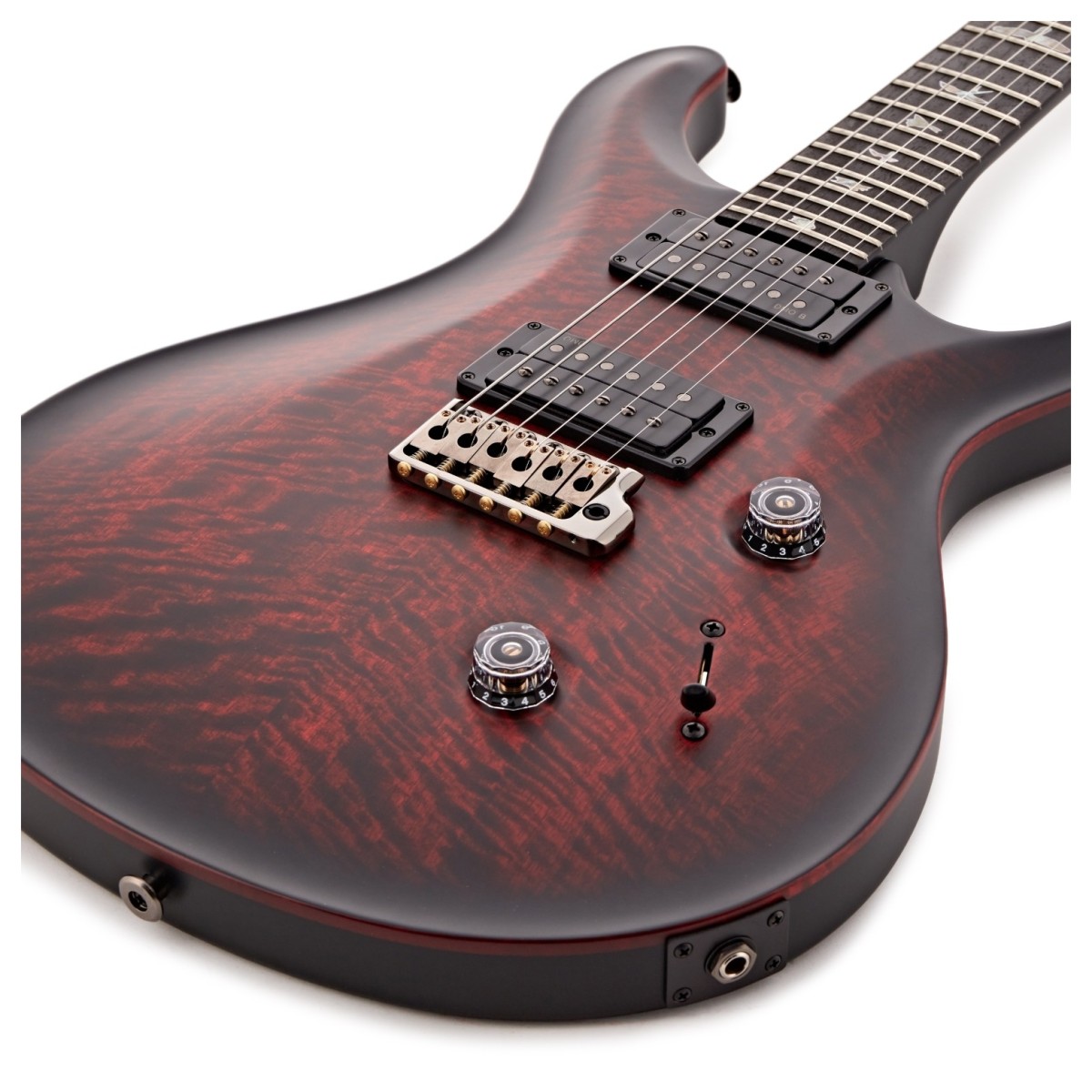 PRS 40th Anniversary Custom 24 Satin Limited Edition, Fire Smokeburst ...