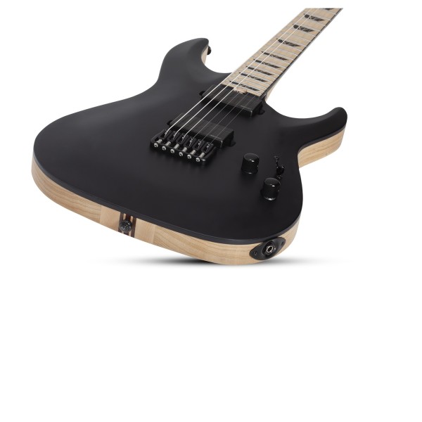 Schecter C-1 SLS Custom, Satin Black - Ex Demo at Gear4music
