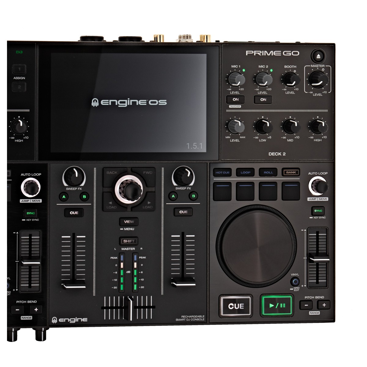 Denon DJ Prime Go Tragbares Standalone-DJ-System | Gear4music